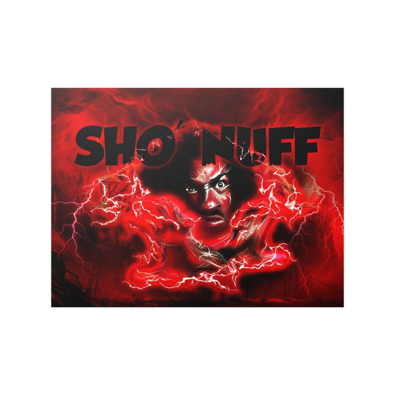 Sho Nuff Poster Art | Sho Nuff's Hands | Poster | AndrooArt – Androo's Art